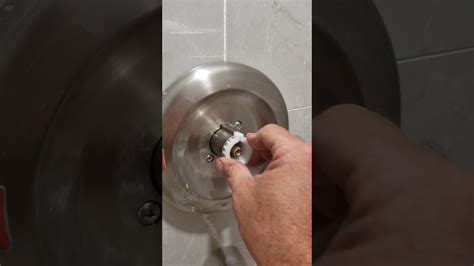 How To Remove Moen Tub Shower Valve Handle Assembly And Adjust Water