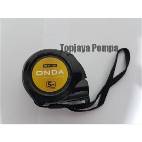 Jual Meteran Otomatis Onda Mt M Tul 5m Shopee Indonesia