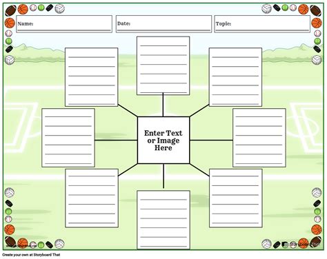 Mapa De Aranha Colorida Paisagem 7 Storyboard Por Pt Examples