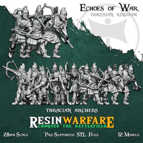 🎲 Thracian Archers Echoes Of War Aegean Lions・ 3d File For 3d
