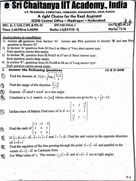 Math A Prefinals Pdf Mathematical Physics Mathematical Analysis