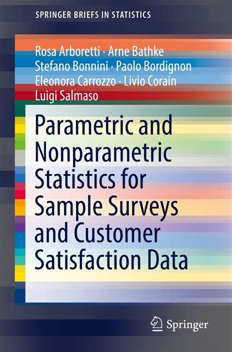 Parametric And Nonparametric Statistics For Sample Surveys And Customer Satisfaction Data