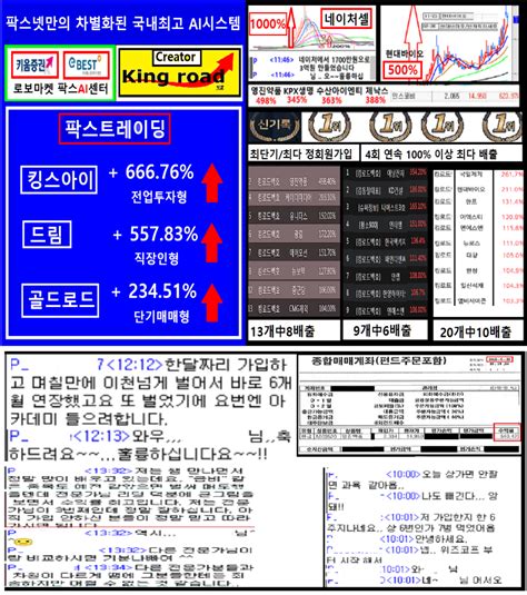 야 나두 ~~ 킹스아이 해~~~~~~~~~~~~~ 투자전략 투자정보 전문가방송 팍스넷 증권포털
