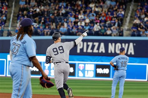 Yankees Aaron Judge ‘not Happy But Still Homers In Eventful Win Over