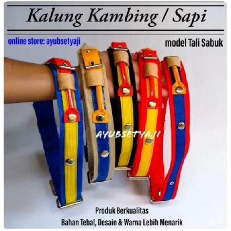 Jual Lonceng Sapi Kuningan Kalung Kambing Kalung Sapi Model Set Lengkap Hitam Meter