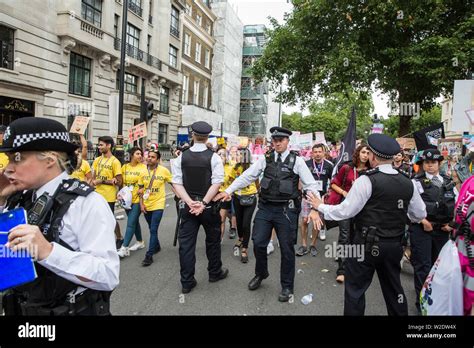 London Uk 6 July 2019 Activists From Lesbians And Gays Support The