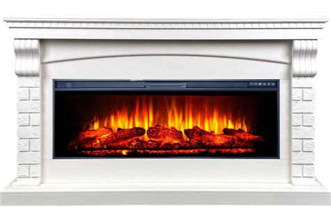 InterFlame Каминокомплект Ирландия (Freespace 50) c Freespace 50 белый ...
