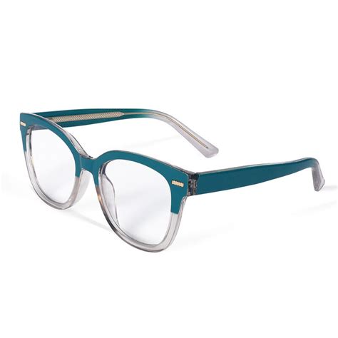Amaranth Square Green Glasses