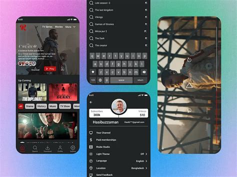 Youtube Ui Designs Themes Templates And Downloadable Graphic Elements