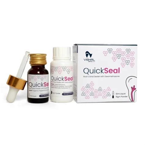 Vishal Dentocare Quick Seal Root Canal Sealer With Dexamethasone At ₹ 148000 रूट कैनाल सीलर