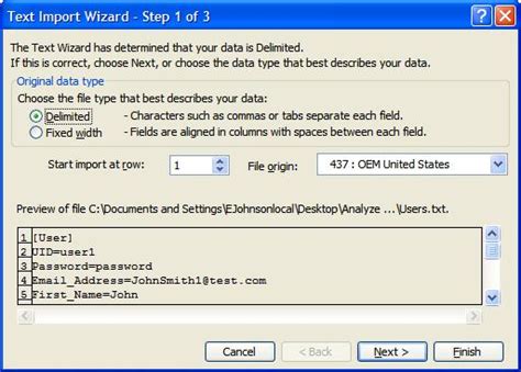 Converting The Ume Text File Into An Excel File Sap Community
