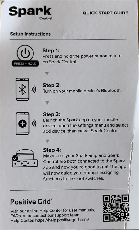 Spark Control Quick Start Guide Album On Imgur
