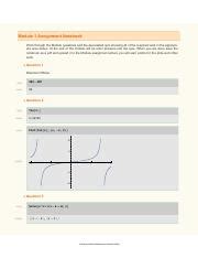 Module 1 Mathematica NoteBook Pdf Module 1 Assignment Notebook Work