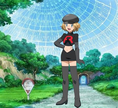 Serena Joins Team Rocket By Ajz092 On Deviantart
