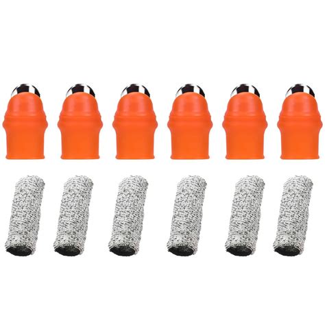 قیمت و خرید چاقوی میوه چینی مدل 6in1 به همراه محافظ انگشت بسته 12 عددی