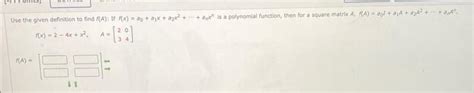 solved use the given definition to find f a if