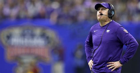 Three And Out Kansas State Embracing The Target