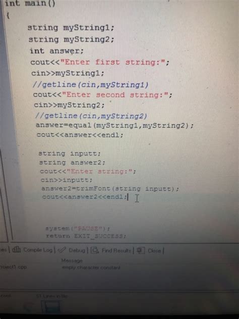 Solved I Did A Program In C The Program Is Not Working