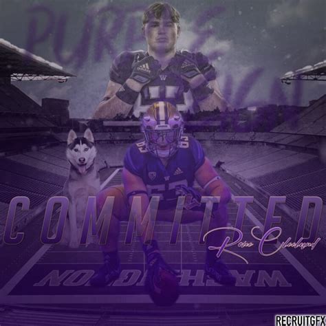 WOOF Washington Lands Legacy Commitment From Offensive Lineman