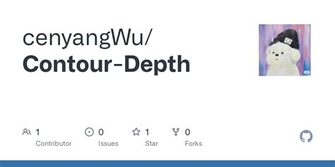 Github Cenyangwucontour Depth