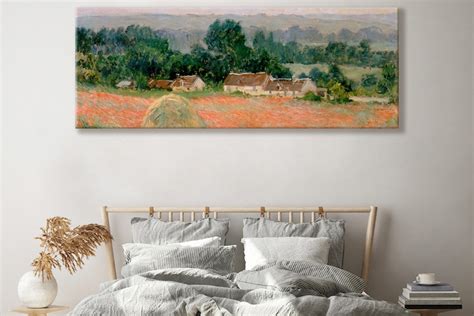 그림·사진 명화 와이드 중형 캔버스 그림 인테리어 액자 10 모네 지베르니의 건초더미 오늘의집 쇼핑