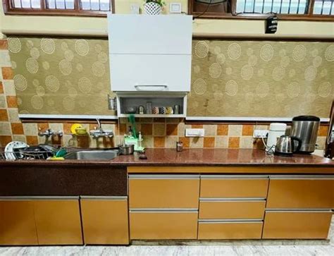 Modern Acp Modular Kitchen Rs 1800 Sq Ft R K Enterprises Id 22041041773