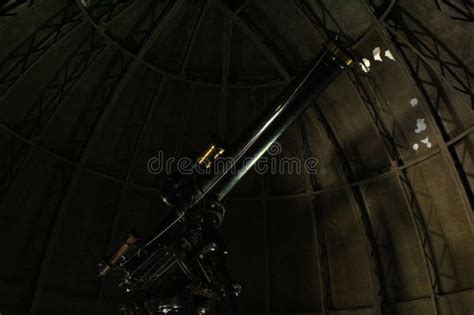 Astronomy Telescope Inside Of National Observatory Of Rio De Janeiro