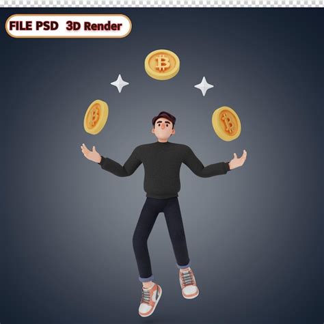 Premium Psd Mony Grow 3d