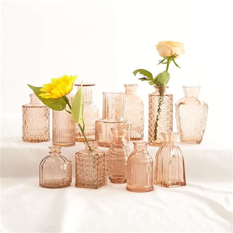 Vintage Inspired Glass Bud Vase Set For Rustic Philippines Ubuy