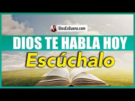 DIOS TE HABLA HOY ESCÚCHALO Completo Yo Conozco Bien tus Necesidades