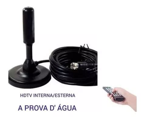 Kit Antena Tv Digital interna externa Prova Água E m Cabo MercadoLivre