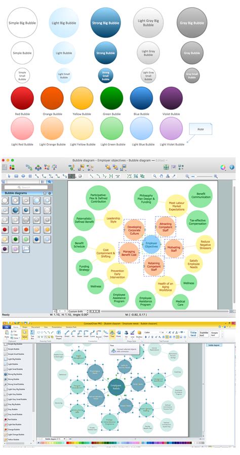 Bubble Diagrams In Landscape Design With Conceptdraw Diagram How To Add A Bubble Diagram To Ms