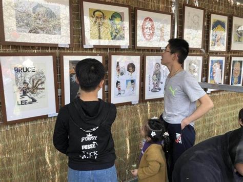 天天漫畫網：肖像漫畫家 走進河北 寧晉 唐邱第二屆梨花節 每日頭條