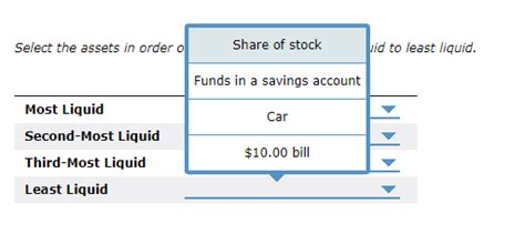 solved 2 liquidity consider the relative liquidity of the