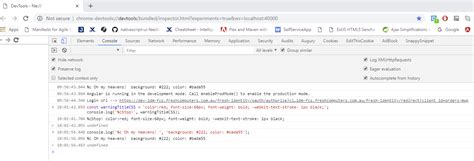 Colors In Javascript Console For Nativescript Debugger Tool Stack