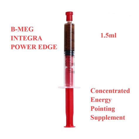 B Meg Integra Power Edge For Gamefowl 15ml Repack Free Syringe