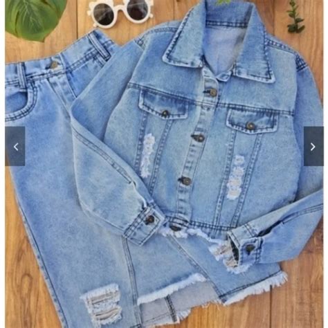 کمدا قیمت و خرید کت و دامن جین دخترانه رنگ آبی سایز 46810