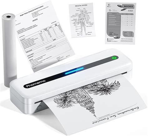 Phomemo M832 Mobiler Drucker A4 für Unterwegs Thermodrucker A4 für