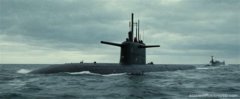 Submarine Torpedo Launch Stable Diffusion Online