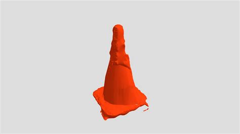 Traffic Cone 1 Download Free 3d Model By Devcentral [3f1a44b] Sketchfab