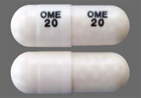 Omeprazole Oral Capsule Gastro Resistant Sprinkles 20mg Drug Medication Dosage Information