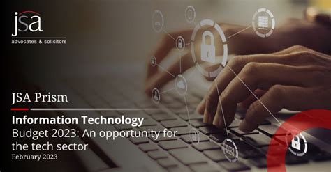 Jsa On Linkedin Budget 2023 An Opportunity For The Tech Sector Jsa