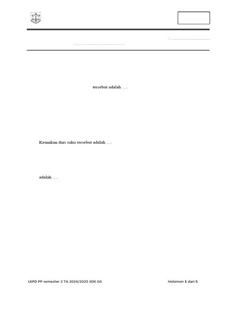 Lkpd Pendidikan Pancasila Keragaman Budaya Output Pdf