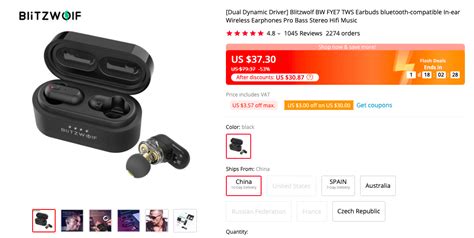 Deal: Get BlitzWolf BW-FYE7 TWS Earbuds for $31 (Retail Price $60 ...