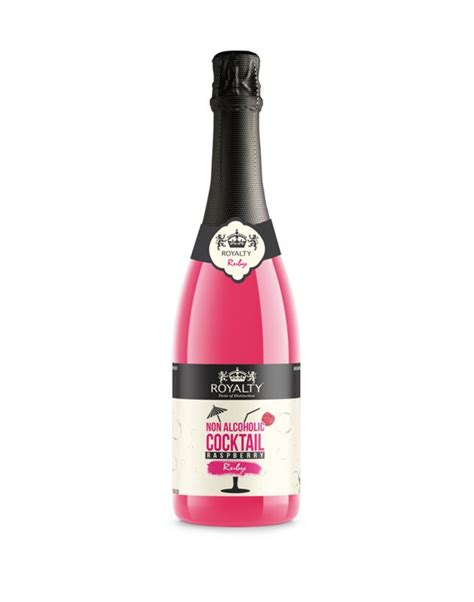 Non Alcoholic Cocktail Drink Raspberry Sun Mark