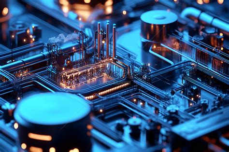 공장 파이프 라인 장비