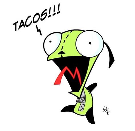 Gir Invader Zim Tacos Download Files And Build Them With Your 3d