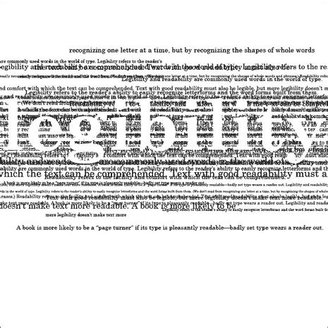 The Two Functions Of Type Readability And Legibility Vanseo Design