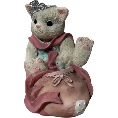 2001 Vintage Enesco Calico Kittens Figurine Priscilla Etsy