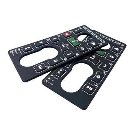 Oem Odm Silicone Keypad Graphic Overlay Membrane Switch Manufacturer